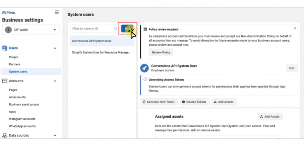 How to create System User? - WhatCX Knowledgebase